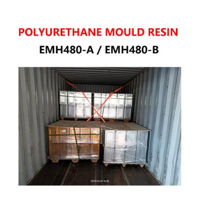 China High Abrasion Resistant Transparent Polyurethane Casting Resin/Prepolymer EMH480-A / EMH480-B for sale