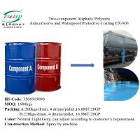 China Two-component Aliphatic Polyurea Anticorrosive and Waterproof Protective Coating EX-803 for sale