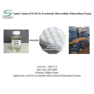 China Amine Catalyst for Lowdensity Microcellular Polyurethane Foams CAS 280-57-9 EX-102 for sale