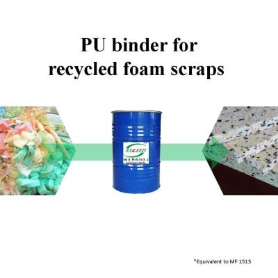 China PU Binder For Rebounding Of Flexible Foam Scraps PB-M1513 for sale