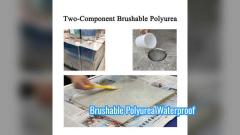 Brushable Polyurea Easy Waterproofing Solution