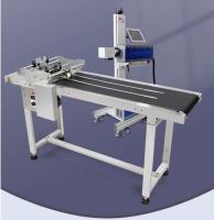 China 120w High Speed Full Automatic Dater Printer Coder Used Feeder Paging Machine with Conveyor for sale
