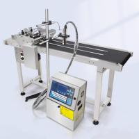 China 120w High Speed Full Automatic Dater Printer Coder Used Feeder Paging Machine with Conveyor for sale