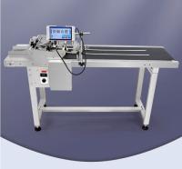 China 120w High Speed Full Automatic Dater Printer Coder Used Feeder Paging Machine with Conveyor for sale