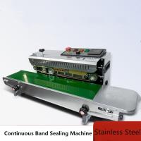 China Plastic Packaging Material Automatic Sealer Model Continuous Sealing Machine for 220V for sale