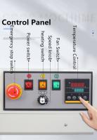 China 12mm Sealing Width Vertical Band Sealer with Coding Temperature Control Range 0-300C° for sale