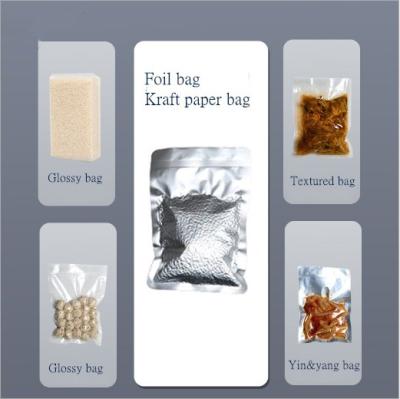 Cina Macchine di imballaggio a vuoto a mattoni di riso per imballaggio di sacchetti di plastica in vendita