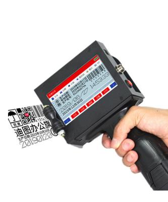 China 25.4mm Handheld Inkjet Printer for Portable Batch Coding and Expiry Date Printing for sale