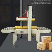 China Construction Works Auto Box Taping Carton Sealing Machine with Packaging Material for sale