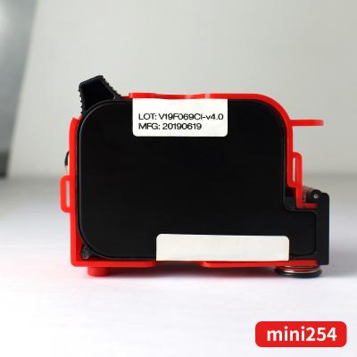 China 12.7 mm Alturas de impresión Mini impresora de inyección de tinta de botella de mano para material de papel en venta