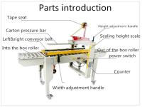 China Streamline Your Packaging Process with FXC-4030 Box Case Sealer Taping Machine for sale