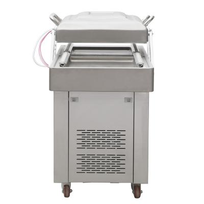 China DZ-600 2SB Máquina de embalagem semiautomática a vácuo de dupla ranhura com potência de motor de 2000W à venda