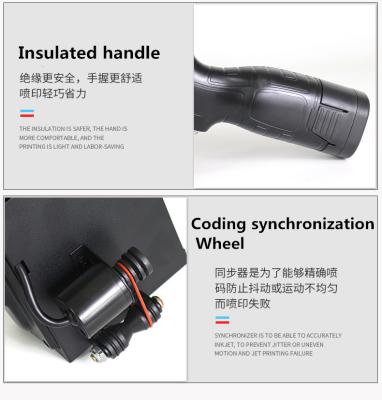 Cina 600 dpi Printer a getto d'inchiostro portatile con data di scadenza per multi-lingua in 240*120*97mm in vendita