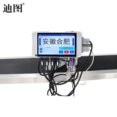 China Full Auto Verfallsdatum Codierung Logo TIJ Inkjet-Drucker Online-Maschine mit blauer Tinte zu verkaufen