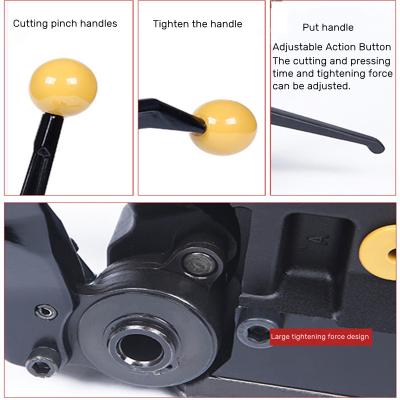 China Manual Driven Multi-function Steel Strap Hand Strapping Tool Machine for Online Support for sale
