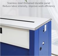 China High Table Hot Melting Semi-Automatic Strapping Machine for Quick Carton Packaging for sale