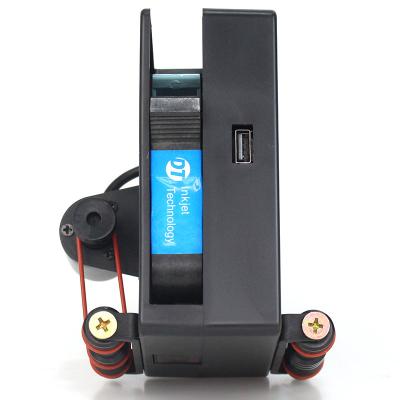 China Black Eco Solvent Handheld Printer 600dpi for English Number Qr Bar Code Expire Date for sale