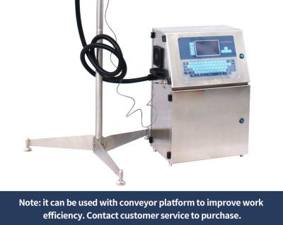 China 28 KG Cij Online Inkjet Printer and Expiry Date Stamping Machine for 1-4 Line Printing for sale