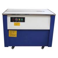 China Carton Packaging Single Motor High Table Semi-Automatic PP Thermal Strapping Machine for sale