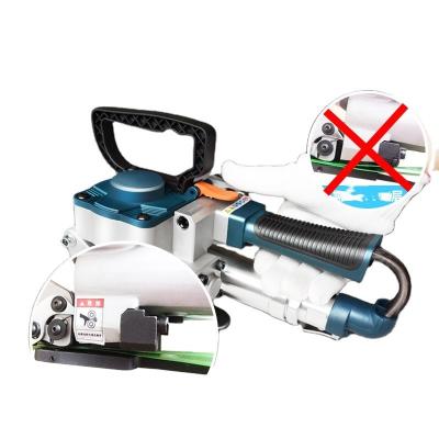 China Antriebsfreie Bearbeitung Halbautomatische Pneumatische B19-Gurtmaschine für Stahlgürtel zu verkaufen