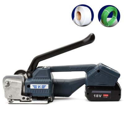 China Welding time 2-5s Digital Display PET PP Tape Strapping Tool for Manual Battery Power for sale