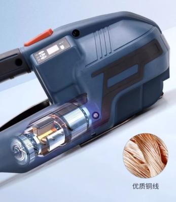 China Semi-automatische batterijbandmachine voor PET-PP-banden in industriële toepassingen Te koop