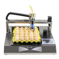 China English Languages Smart Automatic Egg Inkjet Printer for Logo Bar Code and Expiry Date for sale