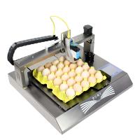 China English Languages Smart Automatic Egg Inkjet Printer for Logo Bar Code and Expiry Date for sale