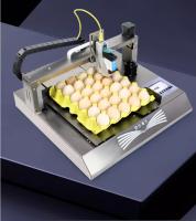 China English Languages Smart Automatic Egg Inkjet Printer for Logo Bar Code and Expiry Date for sale