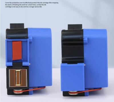 China Dimensions 220X130X50MM Mini Plus Portable Thermal Inkjet Printer for Expiry Date Printing for sale