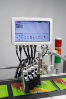China Continuous Digital Expire Date Coding 10 Inch TIJ Inkjet Printer with Technology for sale