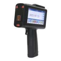 China Semi-Automatic Handheld Inkjet Printer for Expiry Date and Batch Code in Single Color for sale