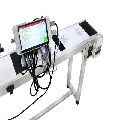 Cina Stampa senza sforzo del codice termico della data di scadenza con la stampante a getto d'inchiostro online LL-uv700 TIJ in vendita
