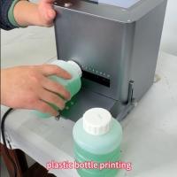 China Single Color Quick Drying Inkjet Printer for Desktop Hand Expiry Date Logo Bottle Coding for sale