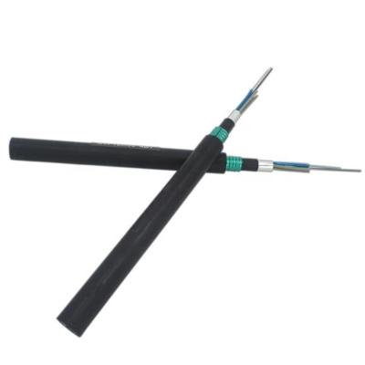 Cina FTTH GYTC8S LAN cavo aereo autoportante esterno con sistema resistente all'acqua secca in vendita