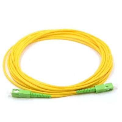 Cina FC-FC Fiber Optic Patch Cord 3.0/2.0mm PVC/Lzsh Sm mm Sx FTTH con lunghezza personalizzata in vendita