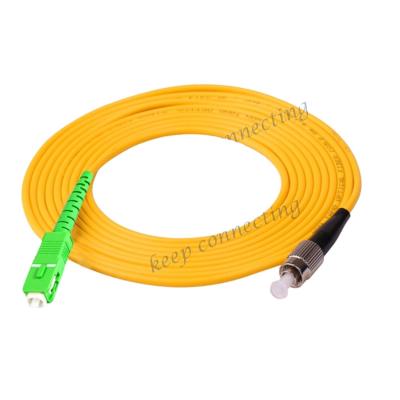 中国 FC-FC 光ファイバーパッチコード3.0/2.0mm PVC/Lzsh Sm mm Sx FTTH 販売のため