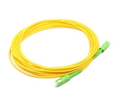 Cina Numero di conduttori 1 FC/LC/ST/MTRJ/MU/DIN G657A2 Cordone di patch in fibra ottica duplex in vendita