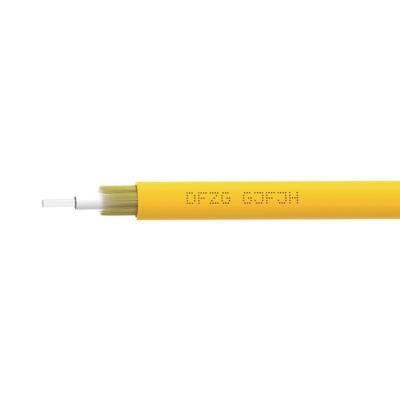 Cina Cable in fibra ottica monocore FTTH impermeabile per interni GJFJV/H con e ritardante di fiamma in vendita