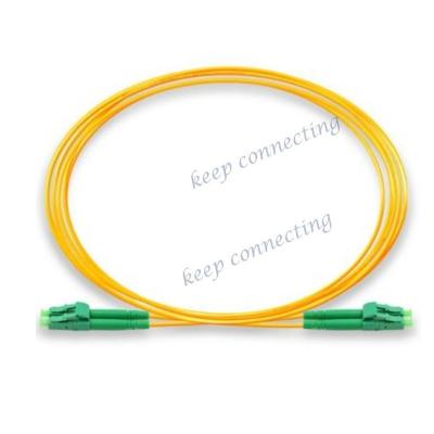 Cina 1 Core LC/APC-LC/APC Sm G652D Simplex Indoor Optical Fiber Patch Cord per FTTH in vendita