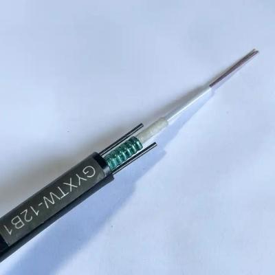 Cina Tipo di arco Struttura di tampone stretto Aereo esterno blindato GYXTW 12 nuclei Cavo in fibra ottica in vendita