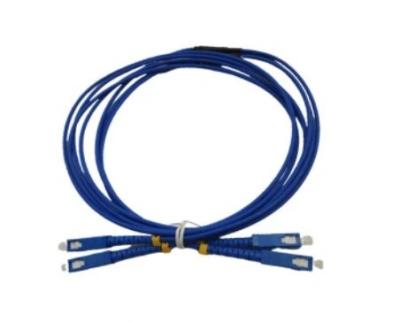 Cina 1 Corpo FTTH armato con patchcord Sm Duplex Jumper Sc/LC/FC/St G652D Cordone di fibra ottica in vendita