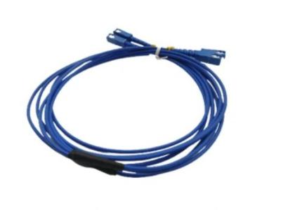 Cina 1 Corpo FTTH armato con patchcord Sm Duplex Jumper Sc/LC/FC/St G652D Cordone di fibra ottica in vendita