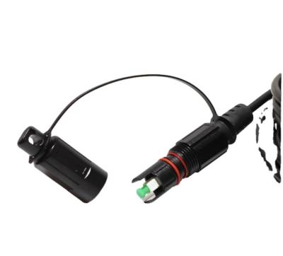 Cina Cavi a goccia cinesi Assemblaggi di cavi ODF Dispositivi di cablaggio Mini LC/APC Cavo connettore impermeabile in vendita