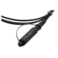 China Optitap Waterproof Fiber Optic Patch Cord SC APC Single-Mode for FTTH Network Upgrade for sale