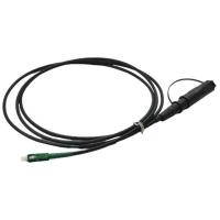 China Optitap Waterproof Fiber Optic Patch Cord SC APC Single-Mode for FTTH Network Upgrade for sale