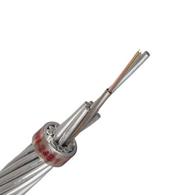 Cina 2210 kN Antenna in acciaio inossidabile OPGW Cavo ottico esterno monomodo 24 48 96 Core in vendita