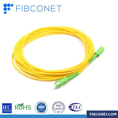Cina 3g Bnc Sdi Cavo 75 Ohm 10 Canale Patch Cord Bianco 100 Meter FTTH Sx Fibra Ottica in vendita