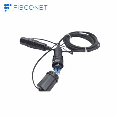 Cina Supply Simplex Outdoor G657A1 100m Fibre Drop Patch Cord Sc Upc Cable Ftth 100 metri in vendita
