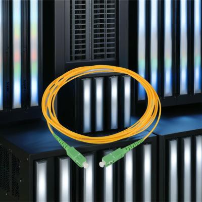 中国 SC/APC-SC/APC G657A1 電気通信における室内用 単純光ファイバーパッチコード 販売のため